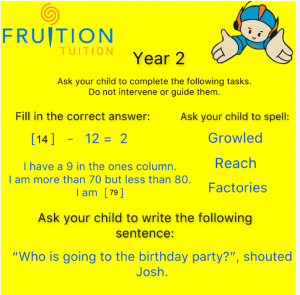Year 2 Study - Fruition Tuition